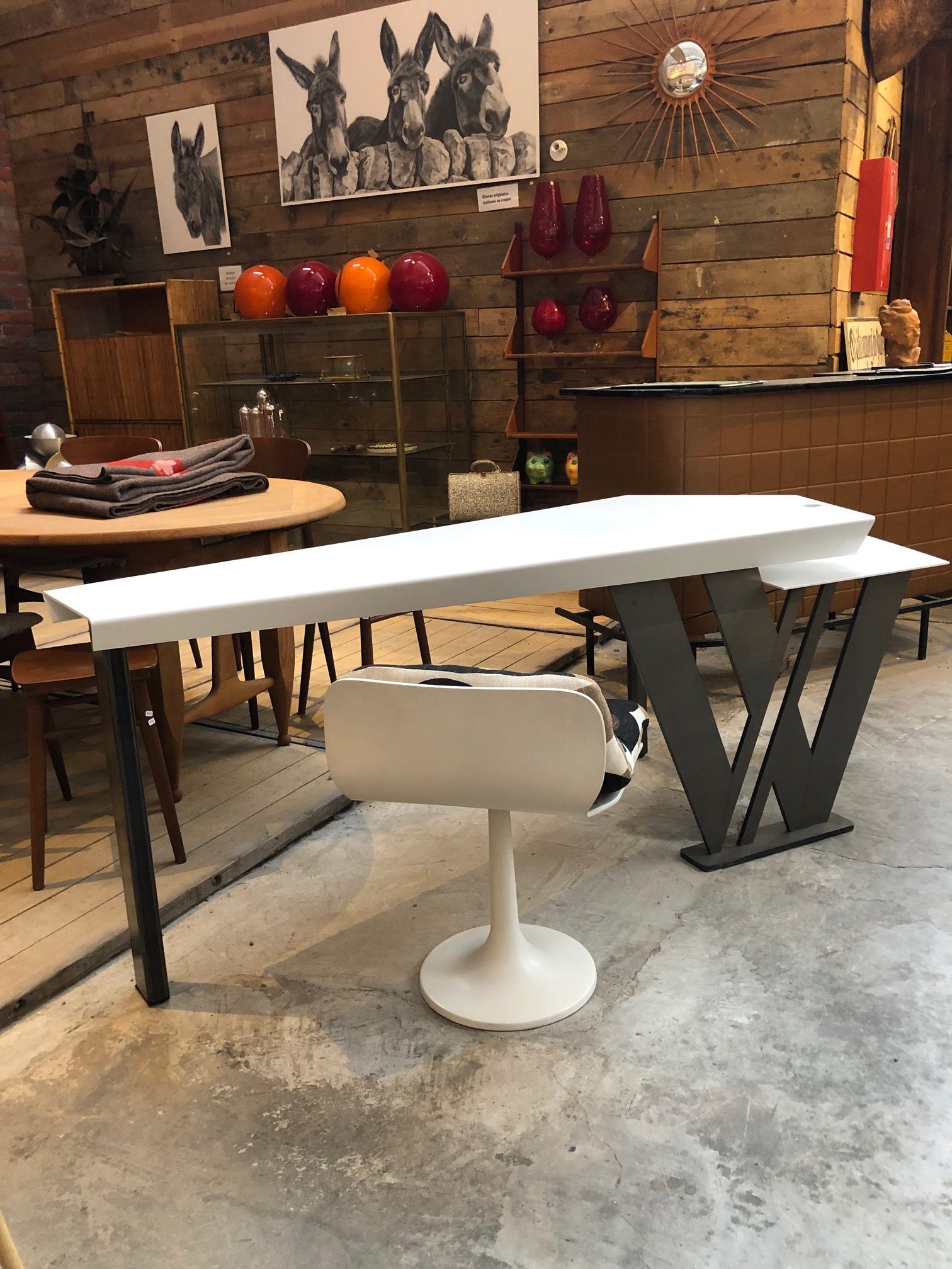 Bureau design en métal - Nord Factory