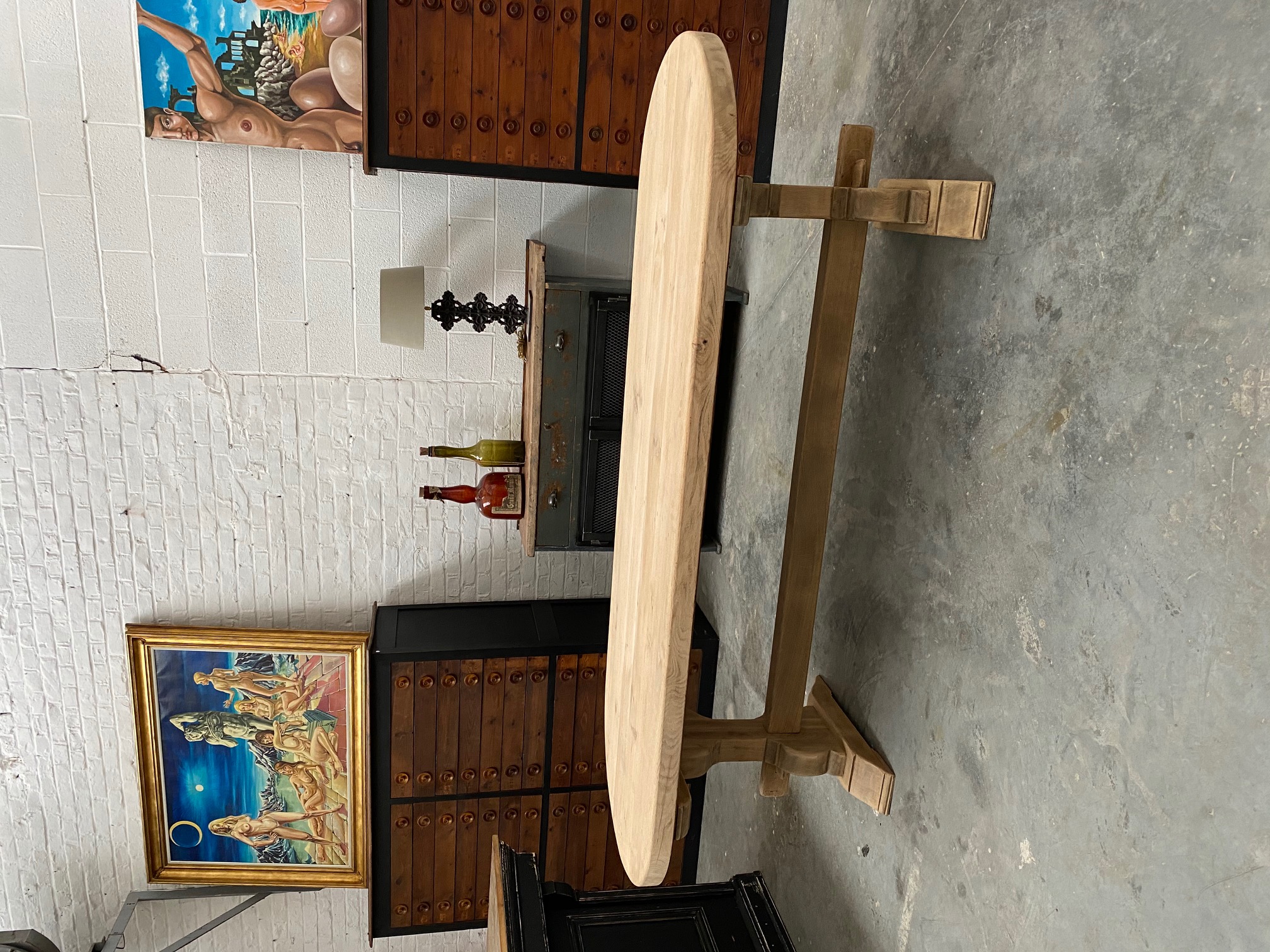 Table de monastère en chêne - Nord Factory