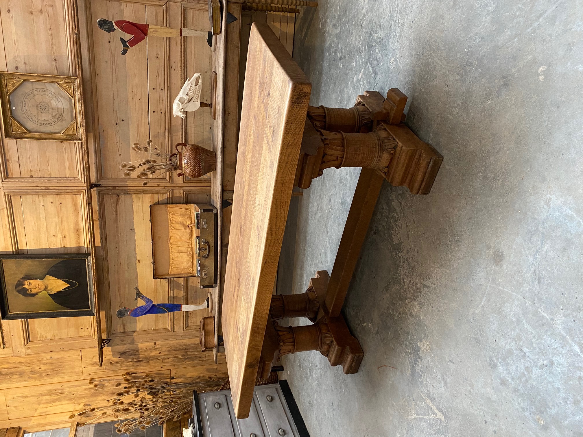 Table de château en chêne - Nord Factory