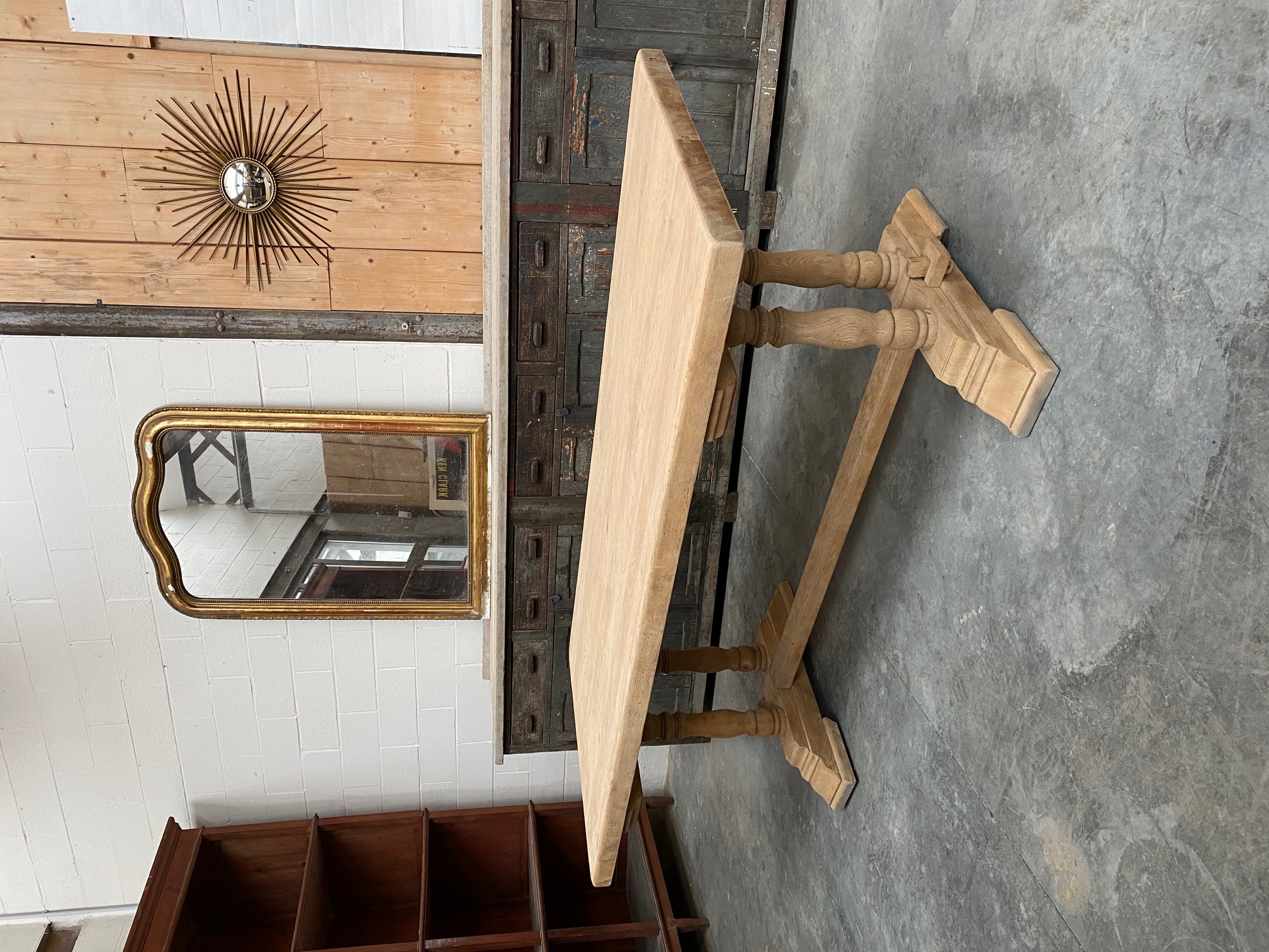 Table de monastère en chêne - Nord Factory