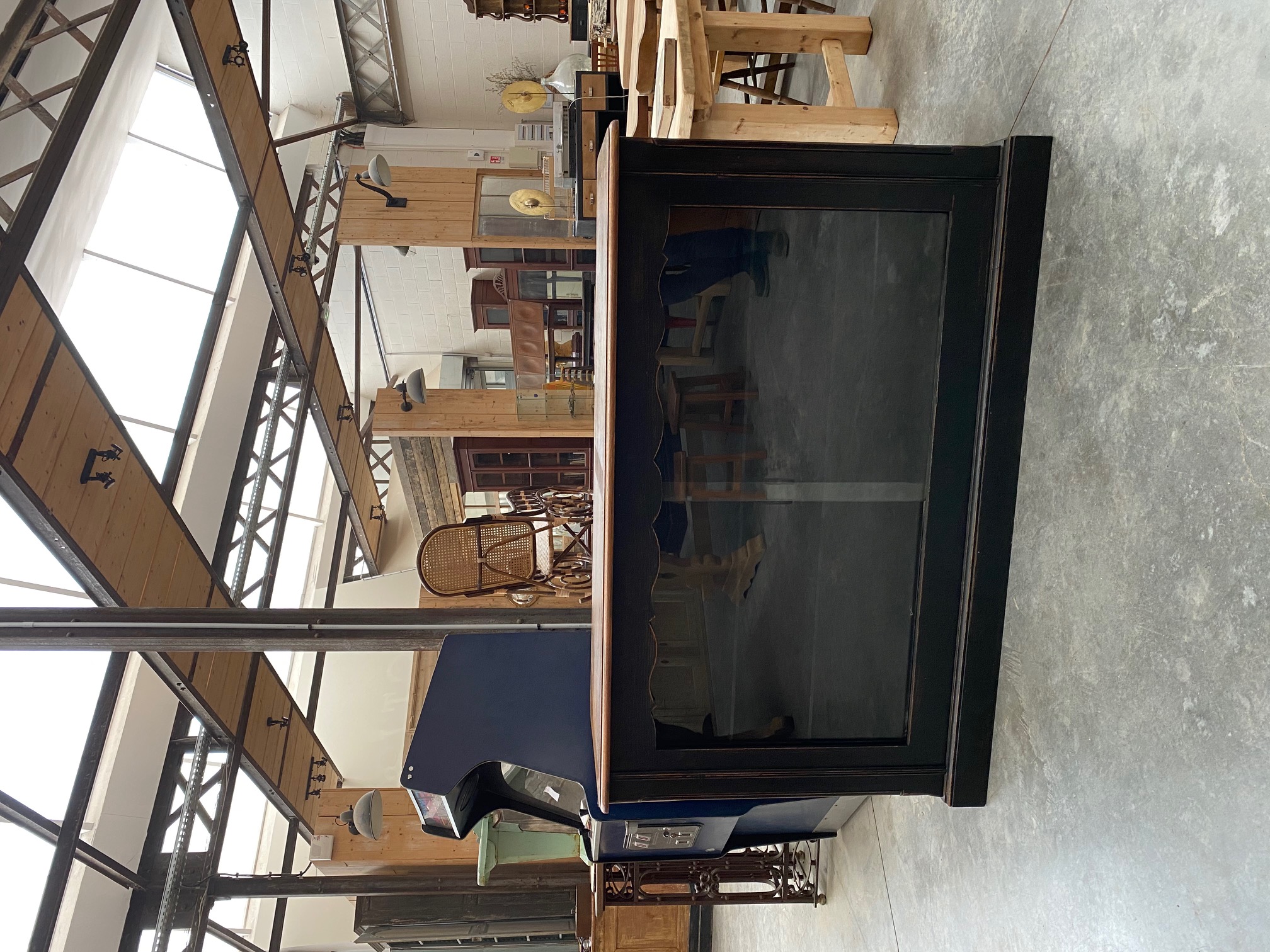 Comptoir de commerce en chêne - Nord Factory