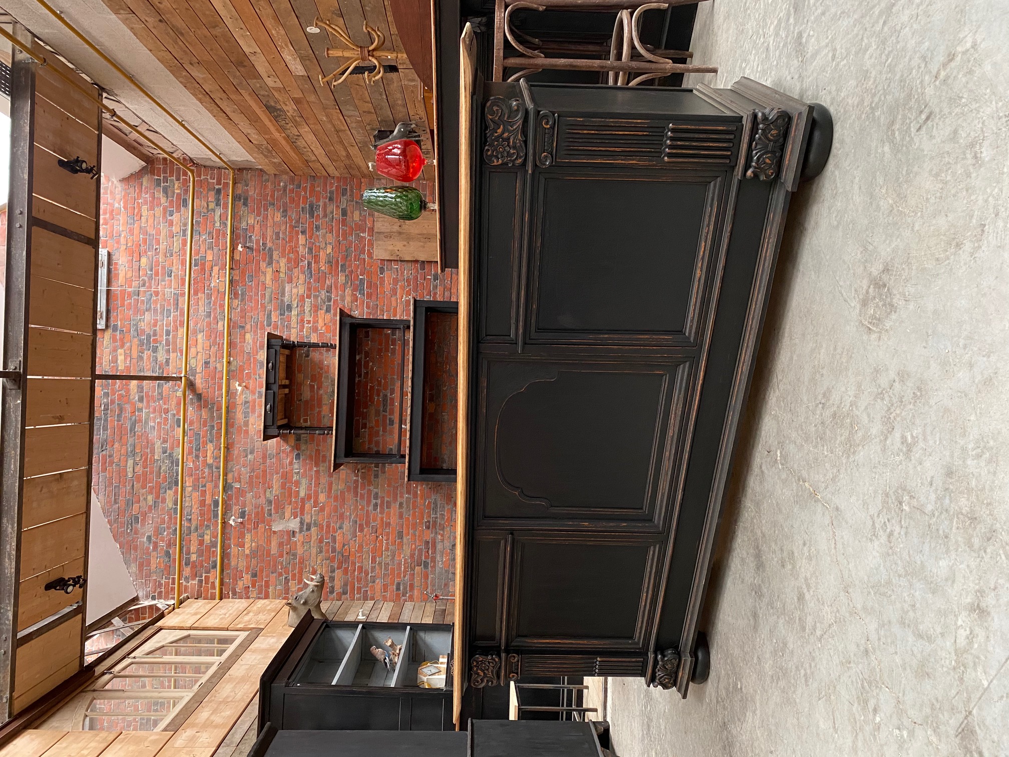 Comptoir de commerce patiné - Nord Factory