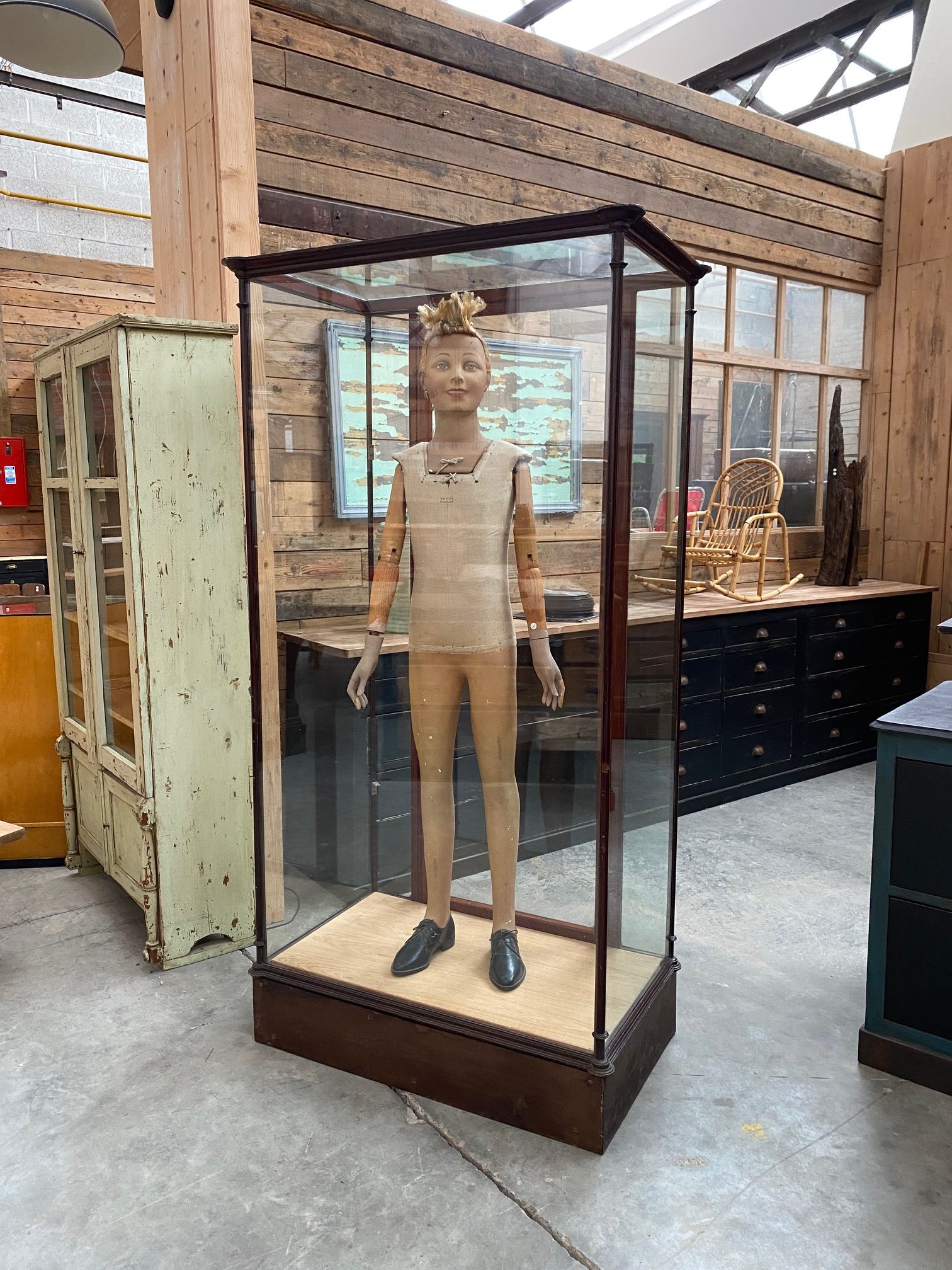 Vitrine de musée fin XIXème - Nord Factory