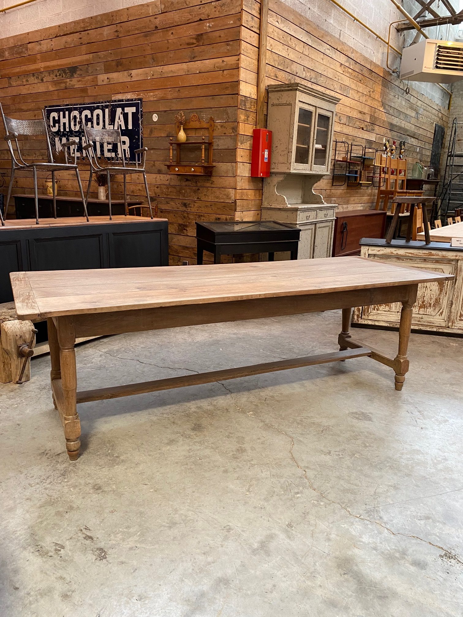 Table de ferme en chêne - Nord Factory