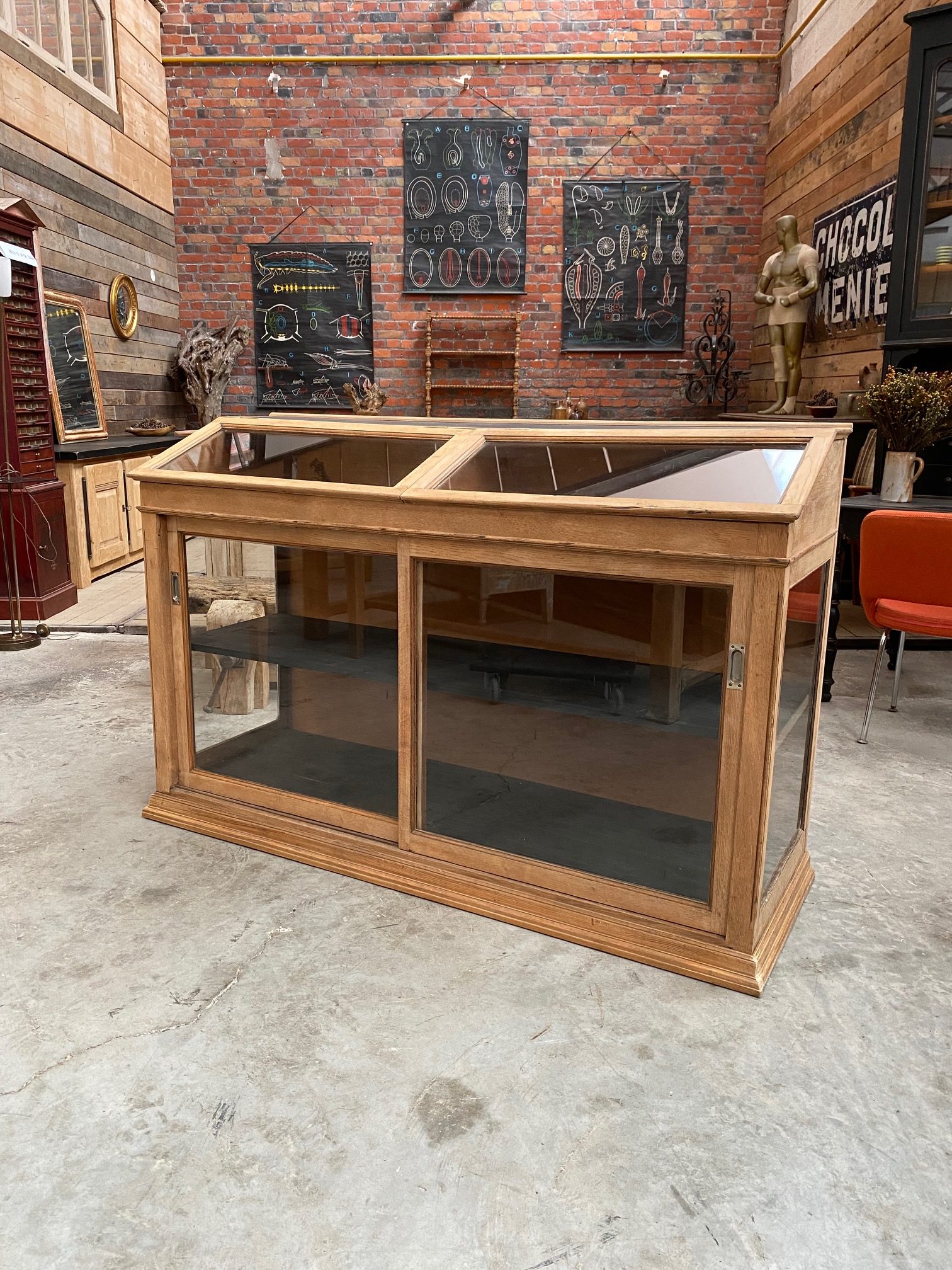 Vitrine de présentation début XXème - Nord Factory