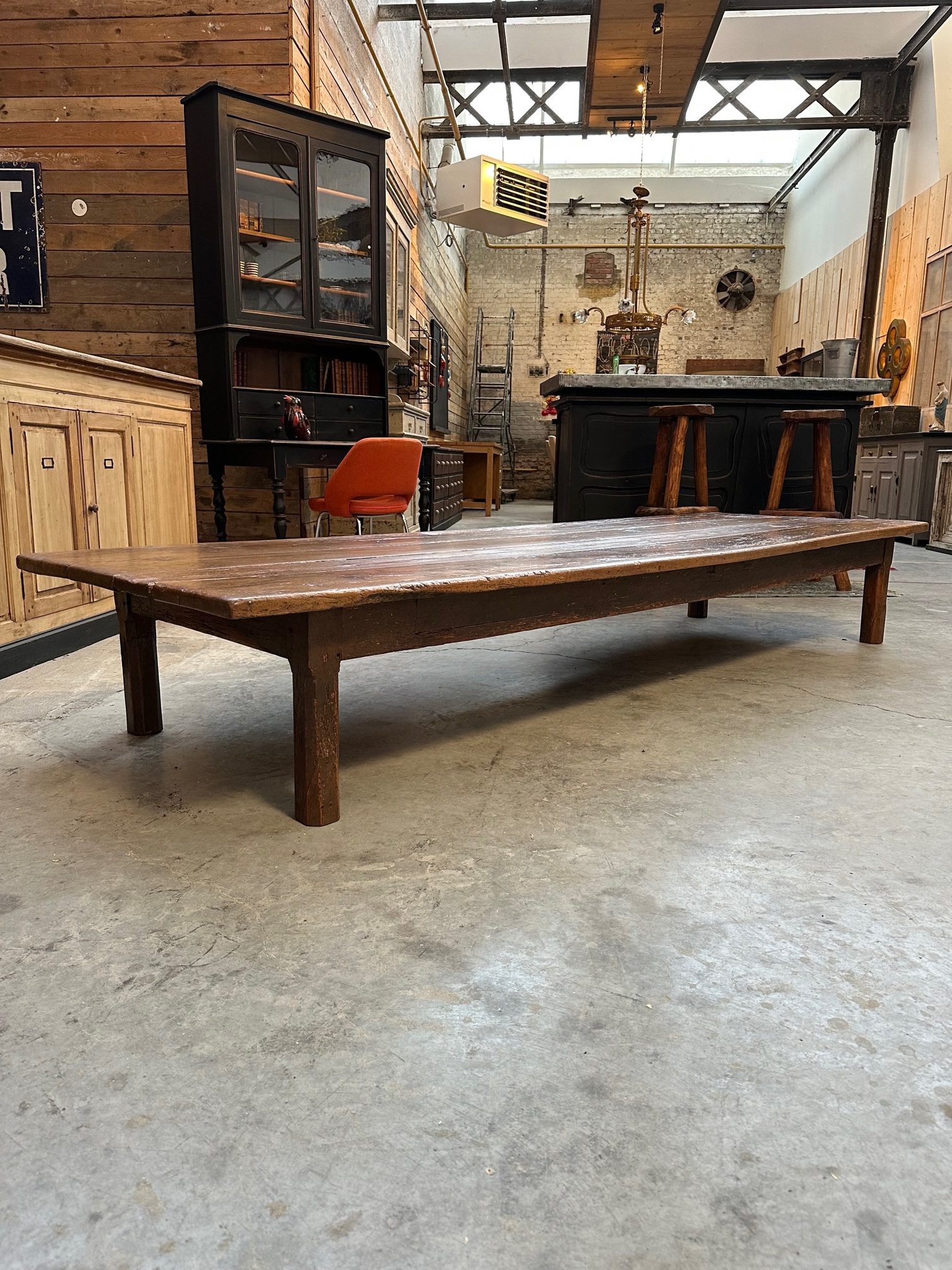 Très grande table basse fin XIXème - Nord Factory