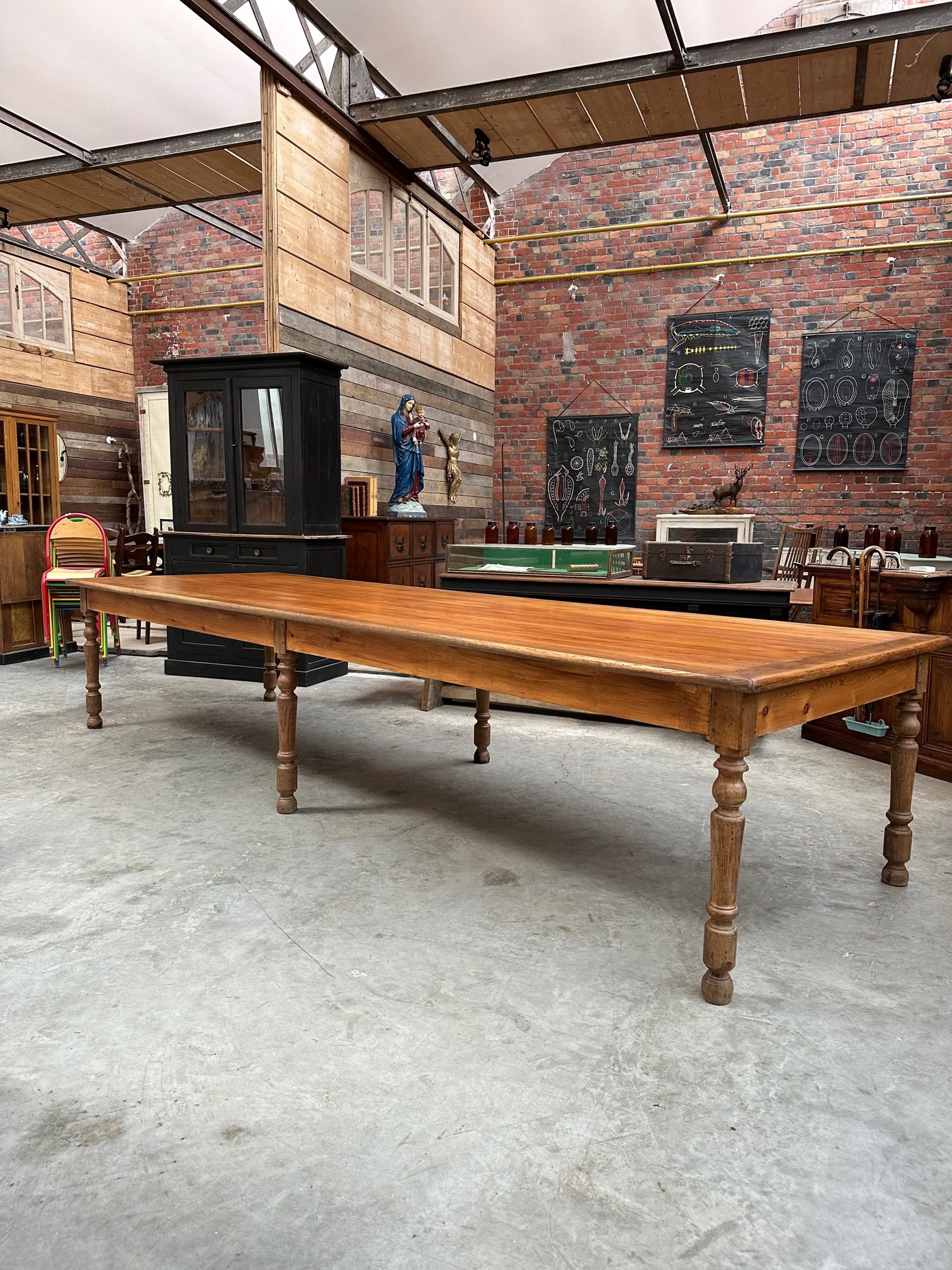 Très grande table début XXème - Nord Factory